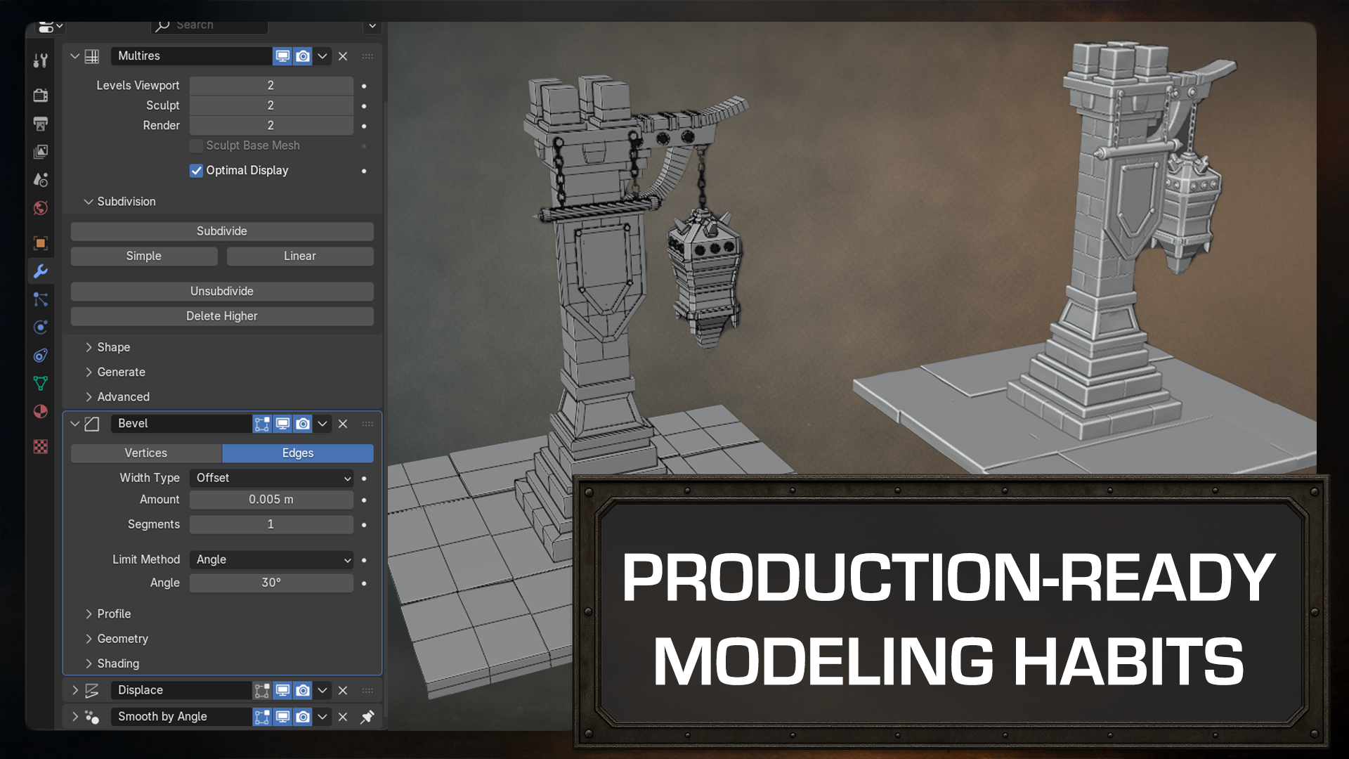 Blender and Substance Painter - Game Asset Creation: Fantasy Lights ...