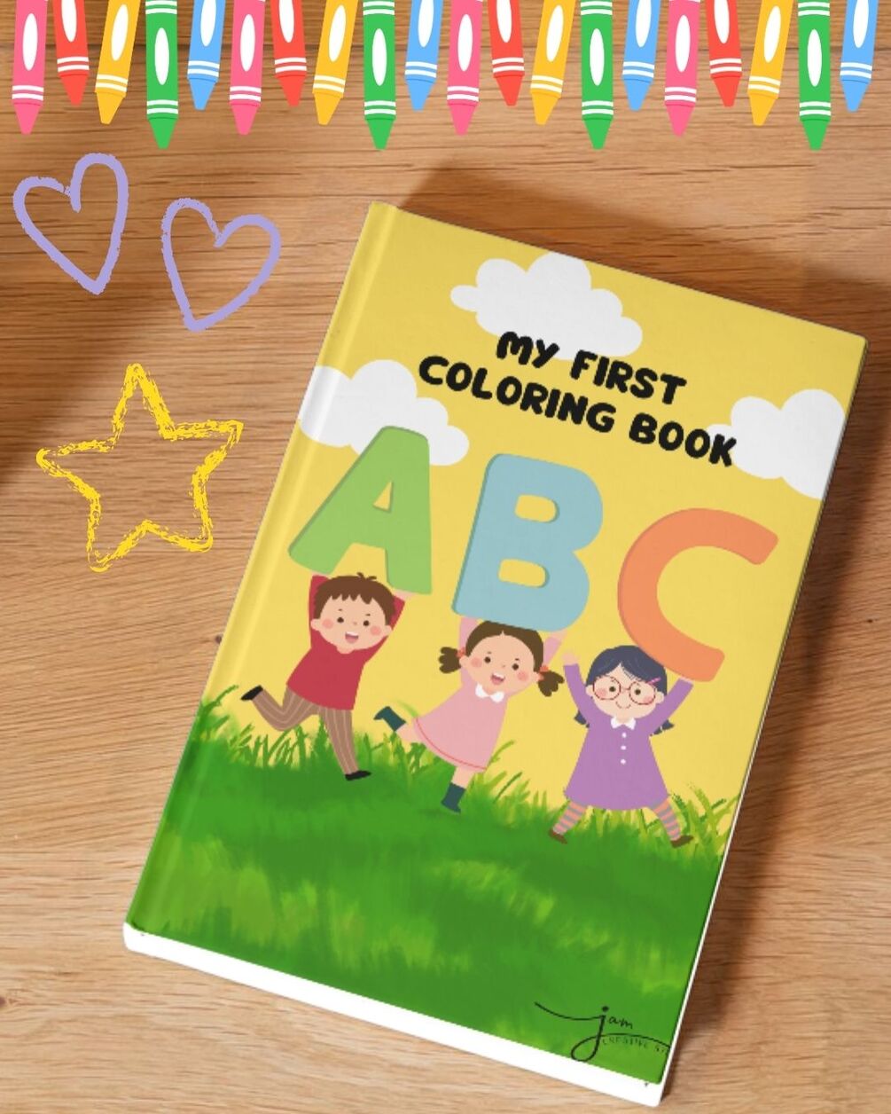 My First ABC Coloring Book – Printable & Digital Coloring Fun!