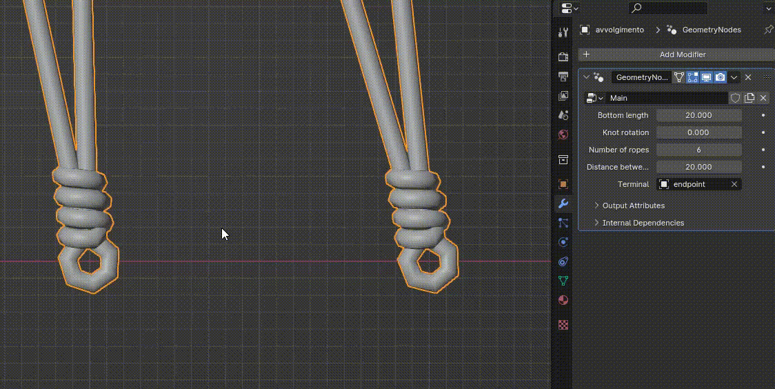 Mast rigging generator