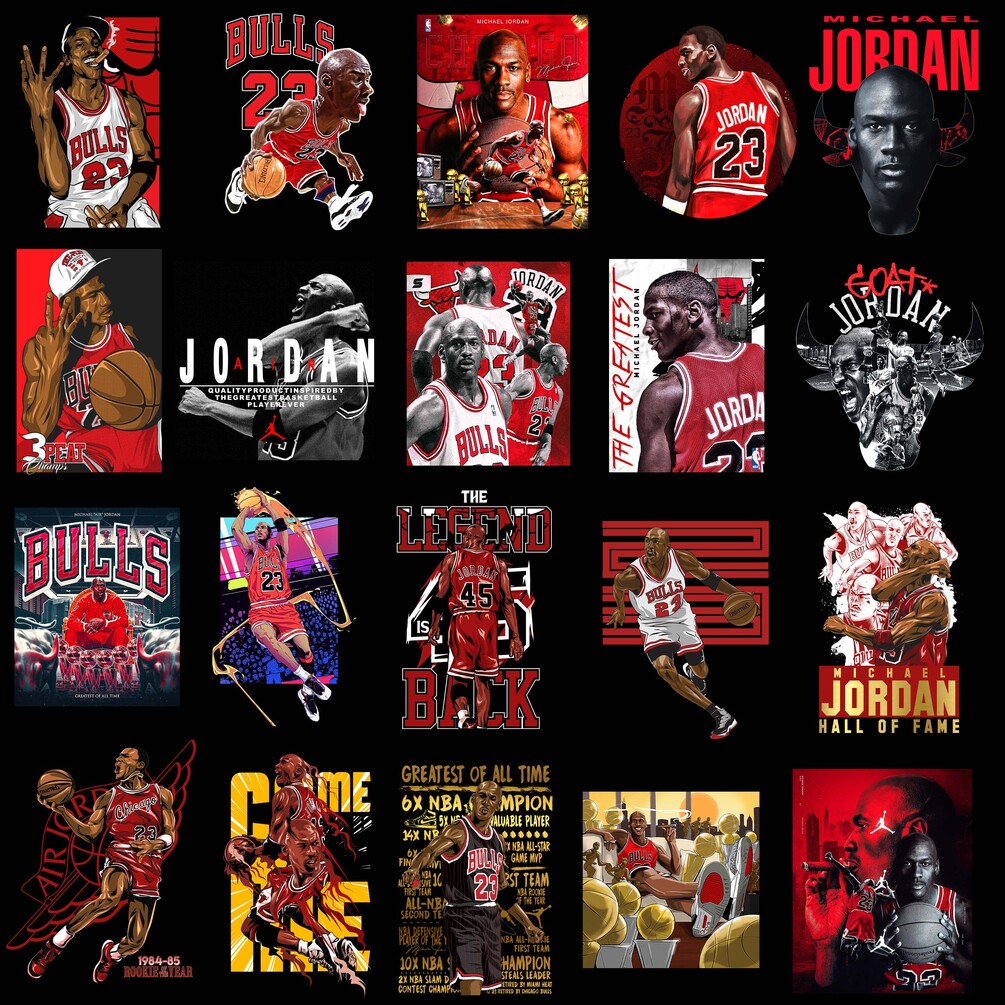 20 Jordan T Shirt Designs, High Quality PNG files