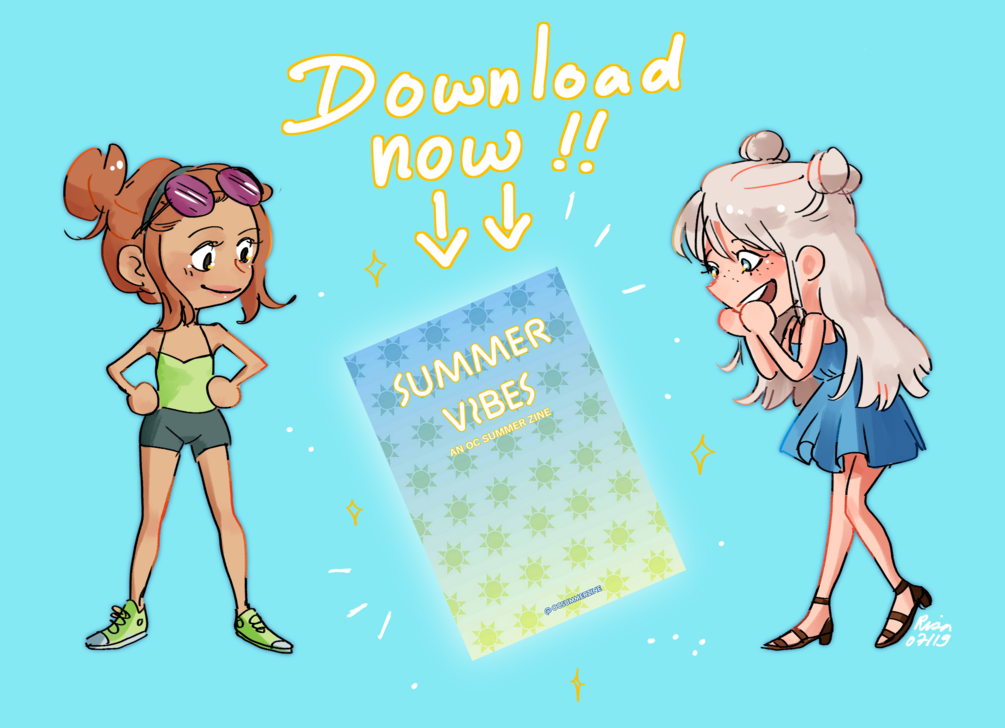SUMMER VIBES, an OC Summer Zine