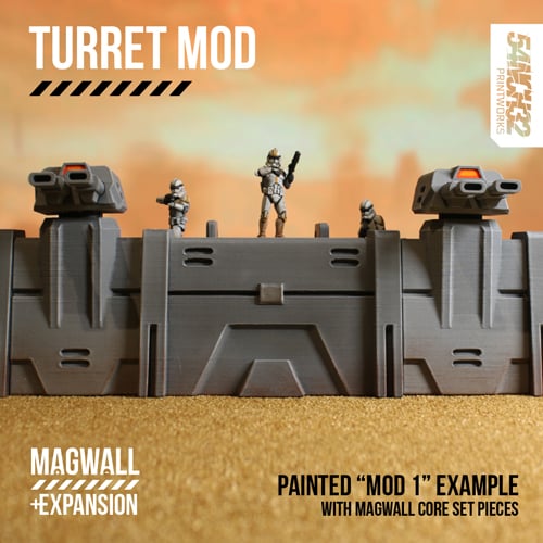 MagWall Turret Mod Release - Nomad Printworks
