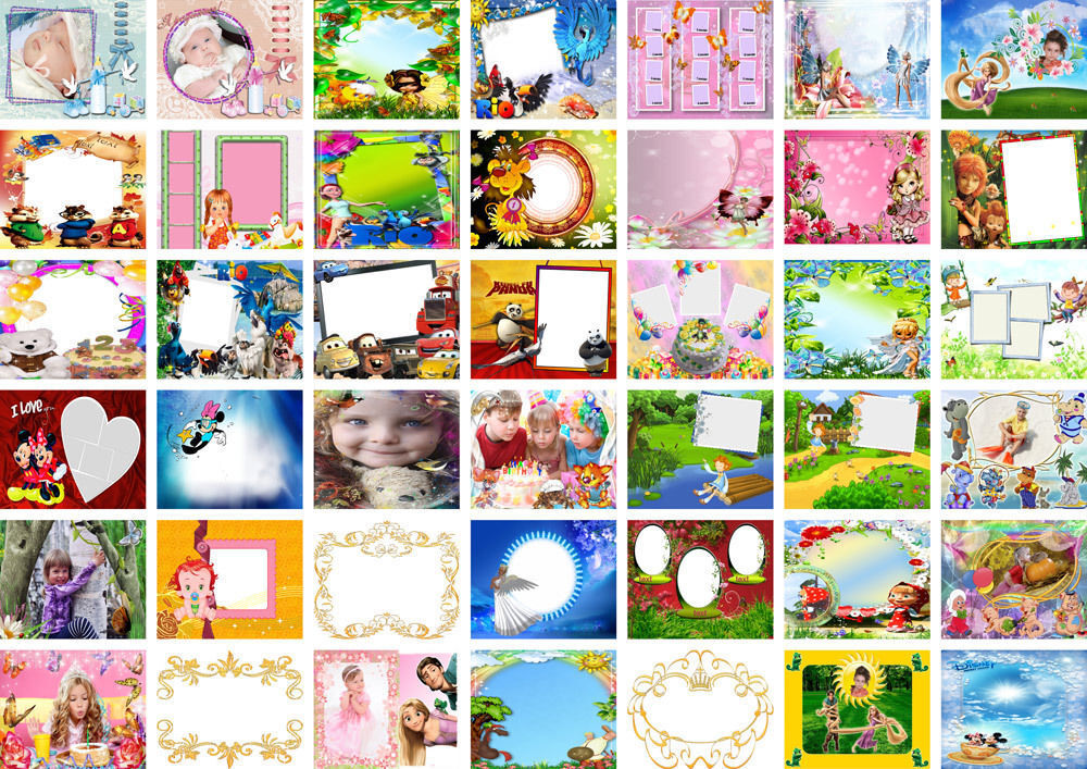 Childrens Frames DVD 1-5