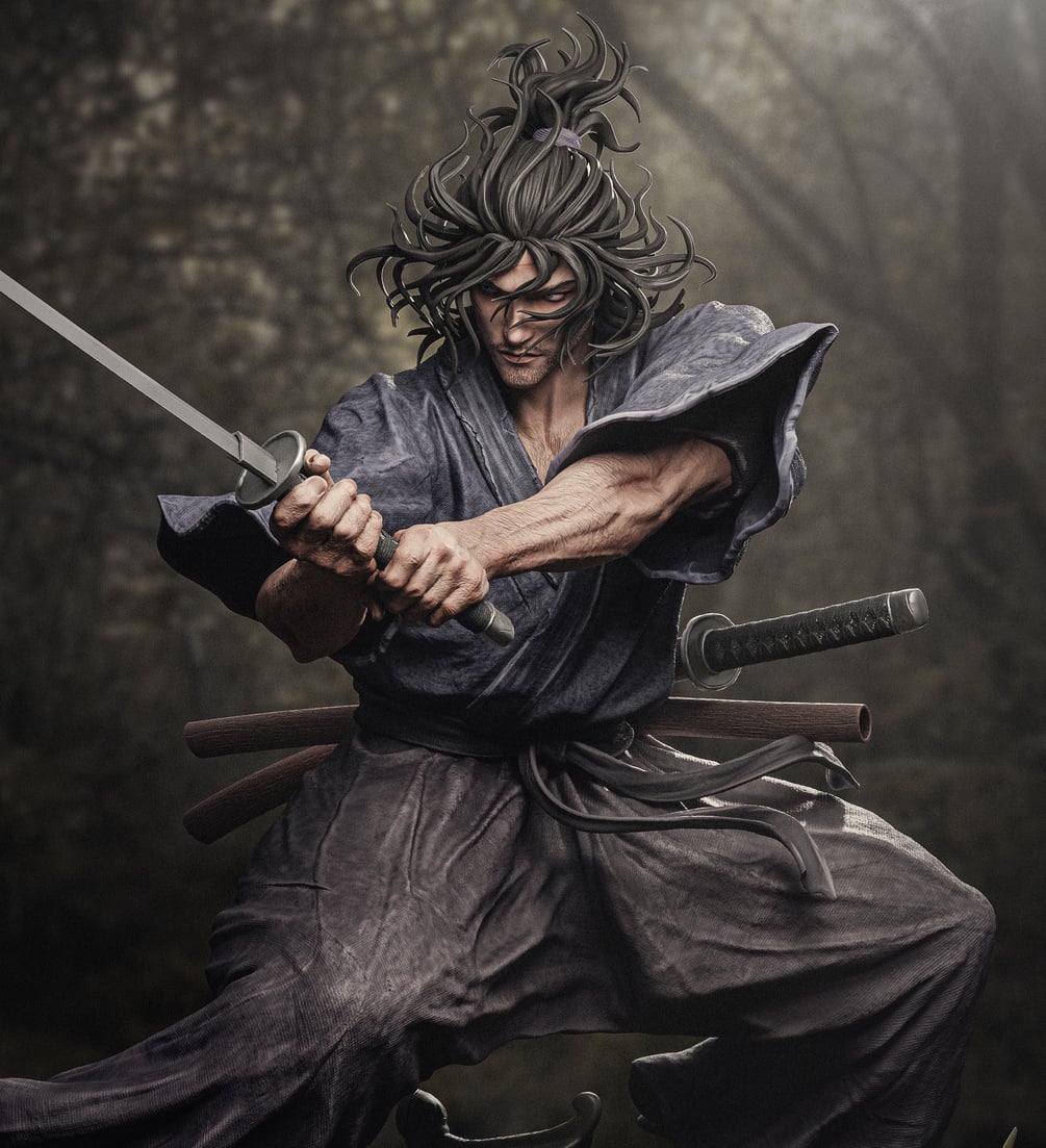 Musashi Miyamoto 3D Print