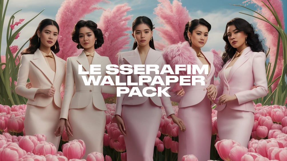 A Stunning & Enchanting Wallpaper of Le Sserafim