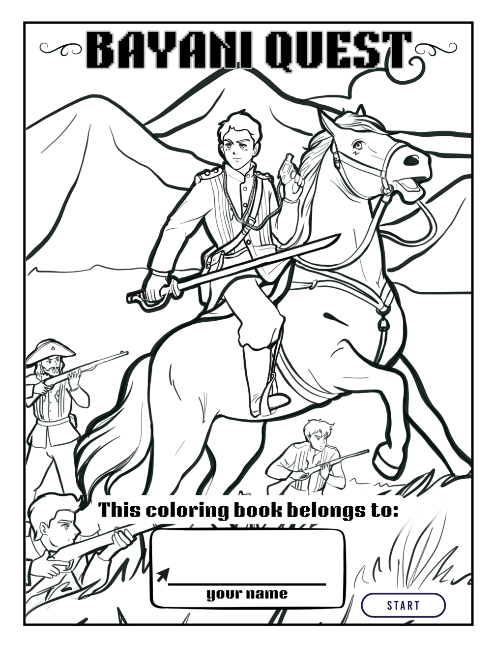 BAYANI QUEST: COLORING BOOK