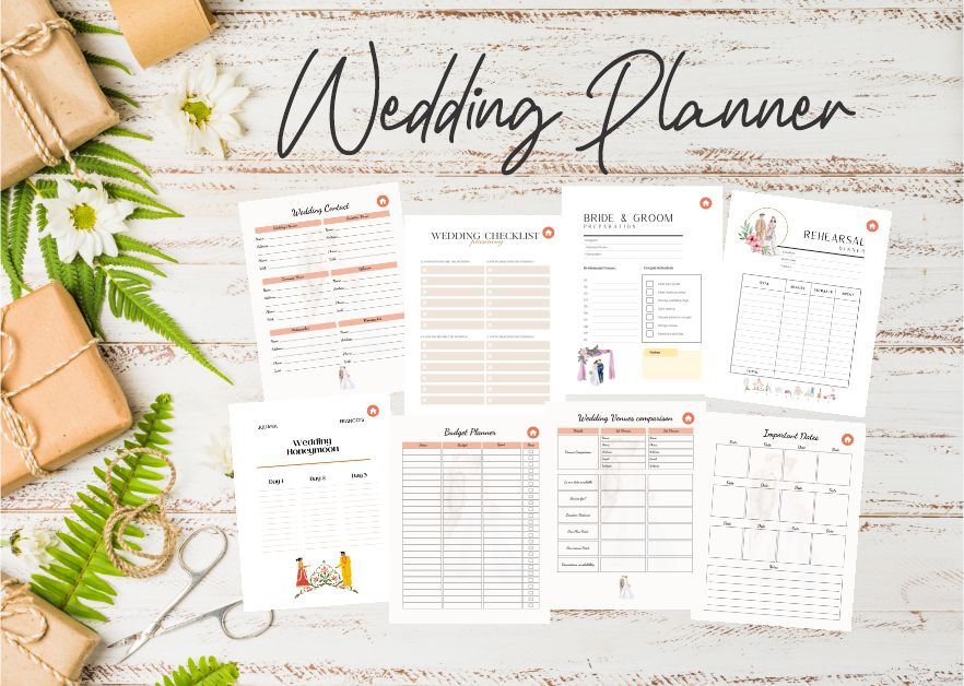 Printable Wedding Planner