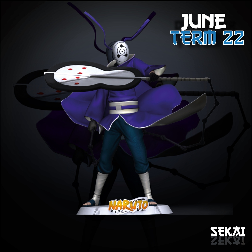 Obito Uchiha Sculpture - Sekai 3D Models - Tested and Ready for 3D printing