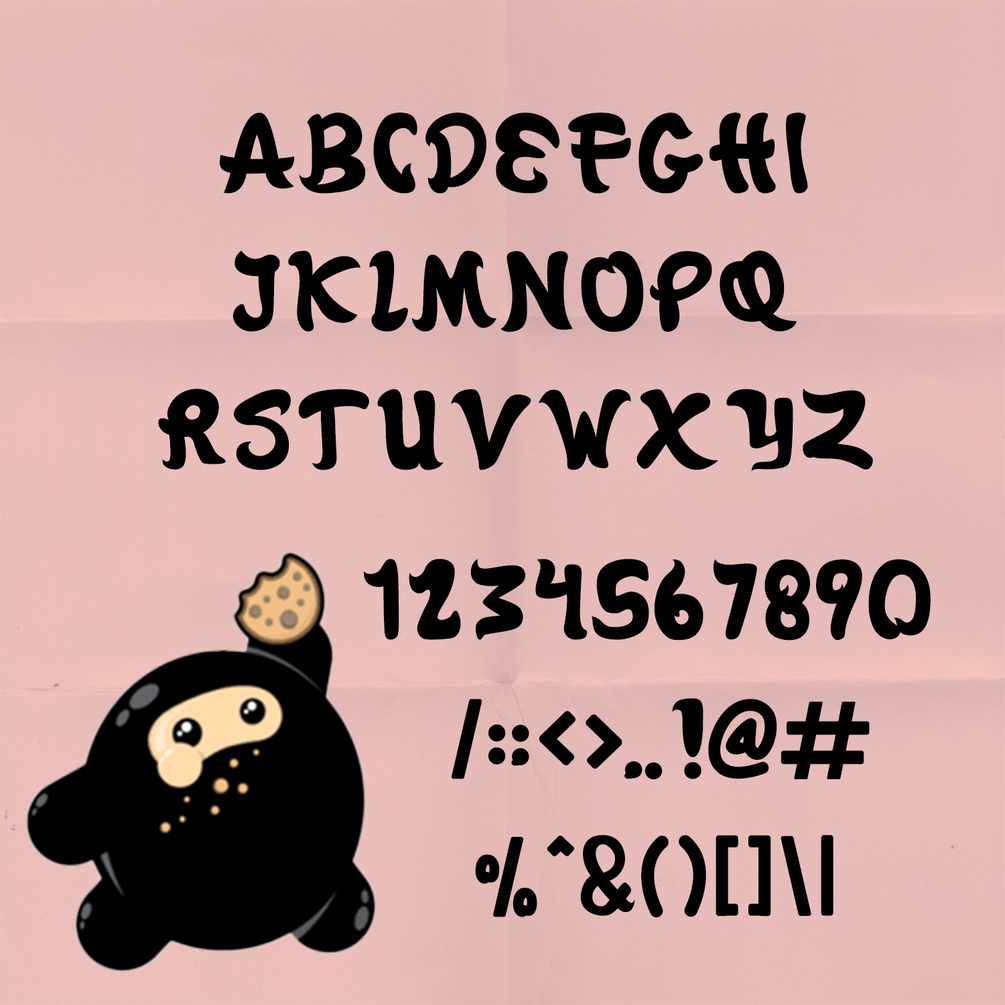 Baby Ninja Font