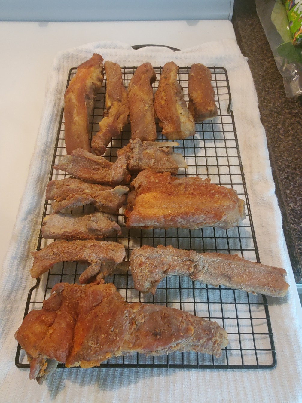 Southern fried ribs