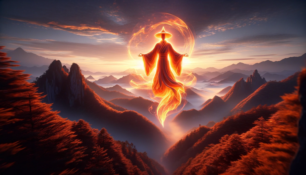 Orange Luminous Wizard