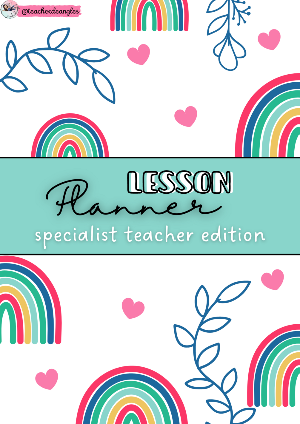 UNDATED LESSON PLANNER FOR SPECIALIST TEACHERS