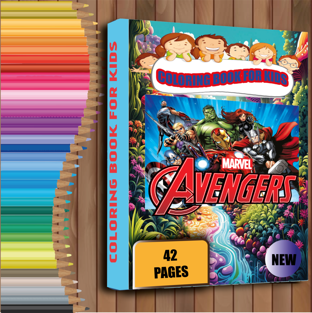 AVENGERS Coloring Books For Kids