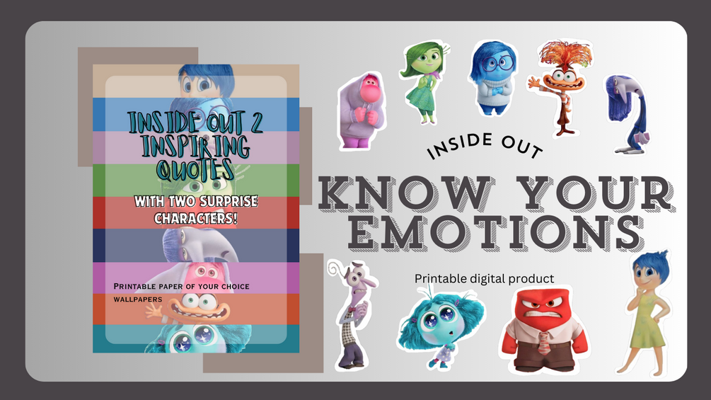 INSIDE OUT KNOW YOUR EMOTIONS
