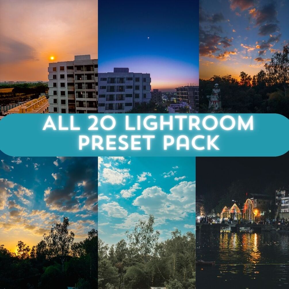 ALL 20 Lightroom Presets Pack