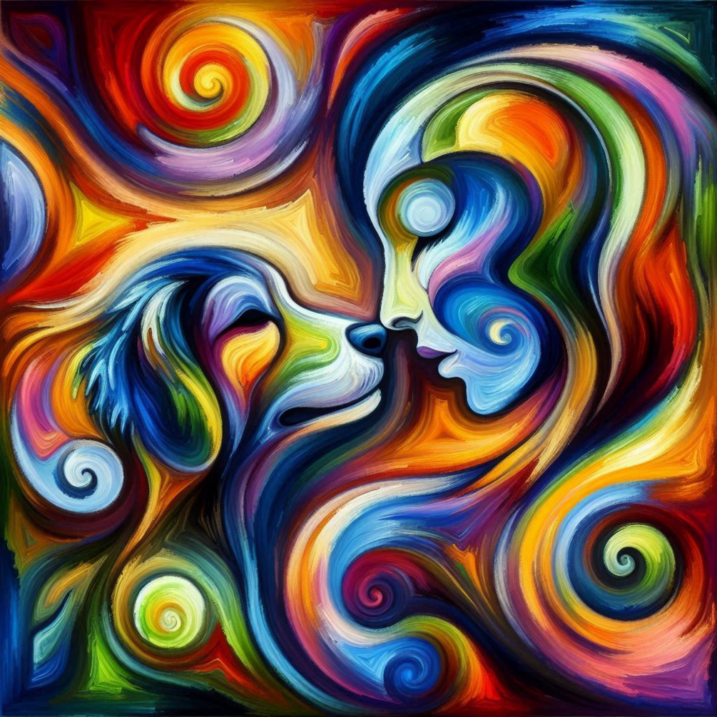 🎨 Abstract Expression Images of Dog - Unleash Your Creativity 🐾
