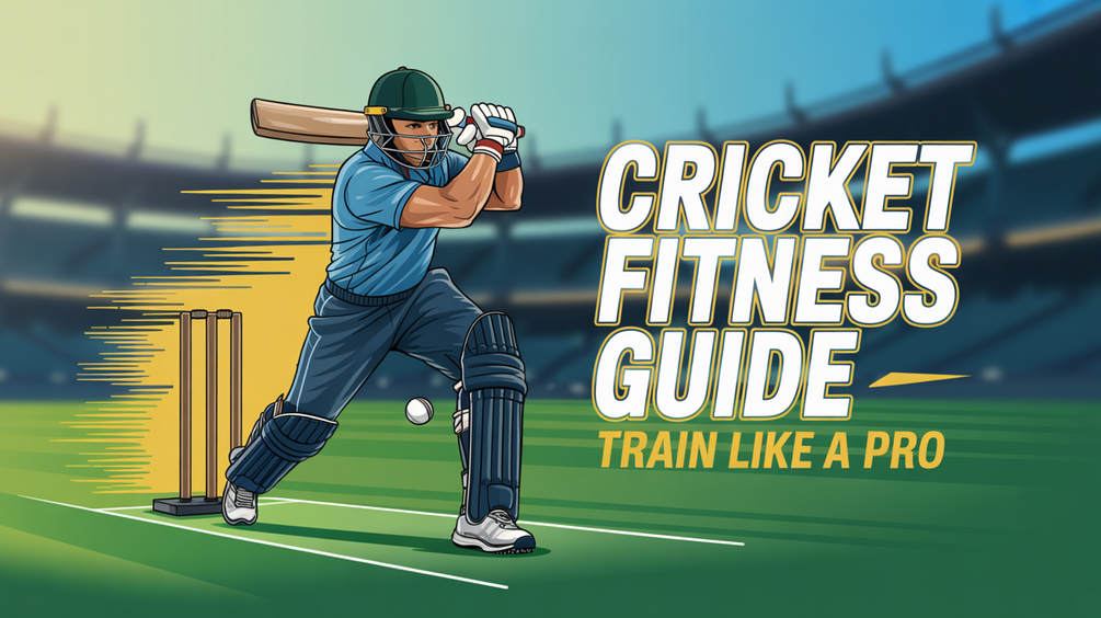 🏏 Cricket Fitness Guide – Train Like a Pro