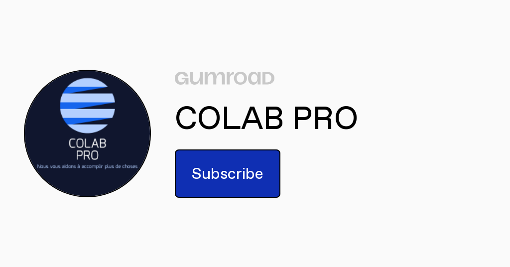 COLAB PRO