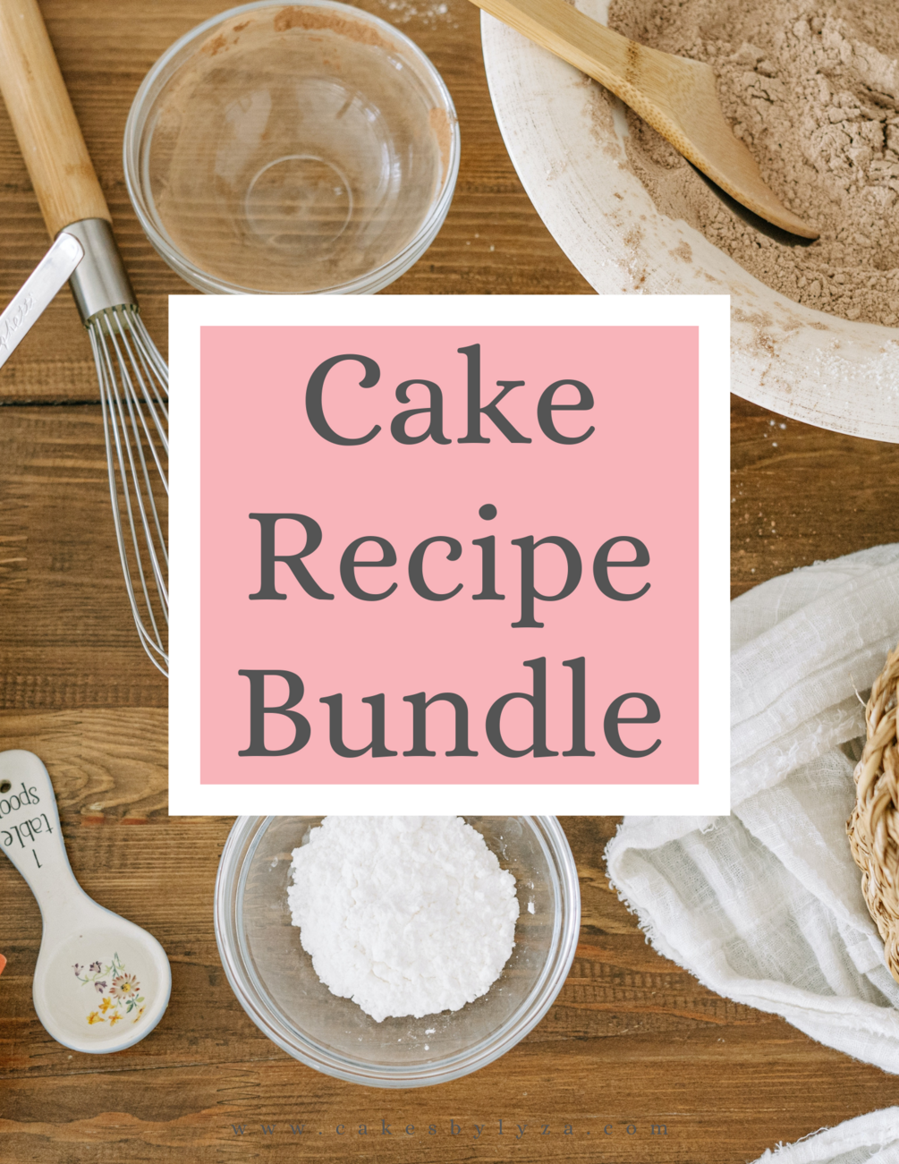 Cake recipe bundle