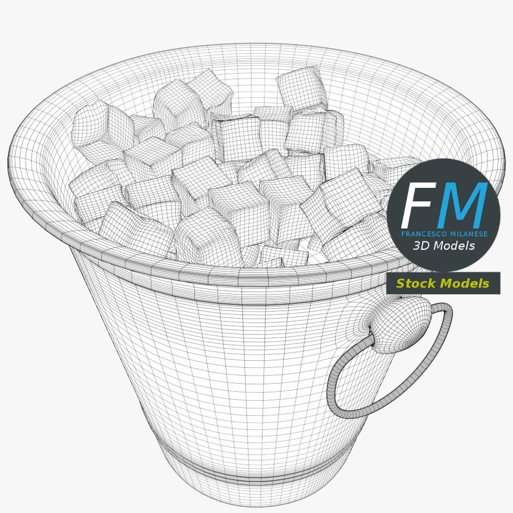 3D MODEL - Ice bucket