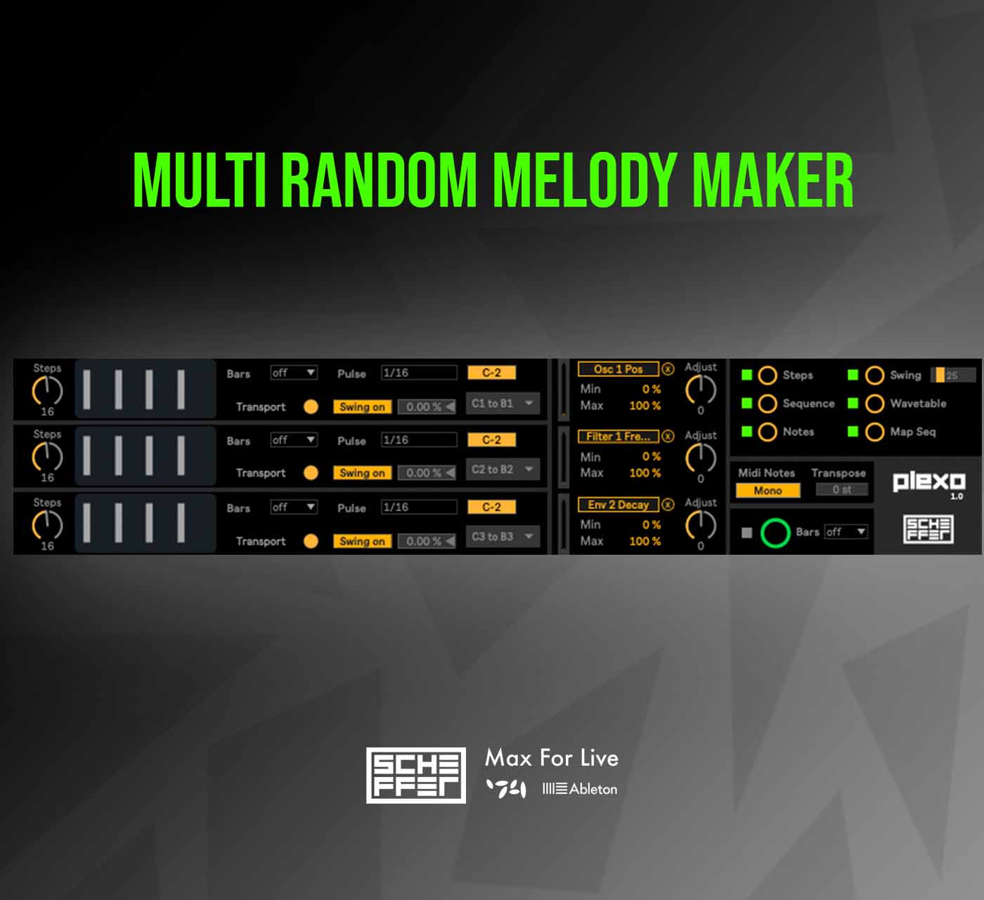 New Max for Live - Plexo Sequencer - Nando Scheffer