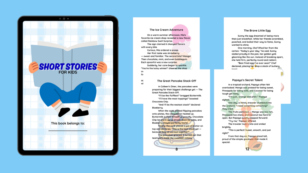 BUSY BOOK - Short Stories for Kids