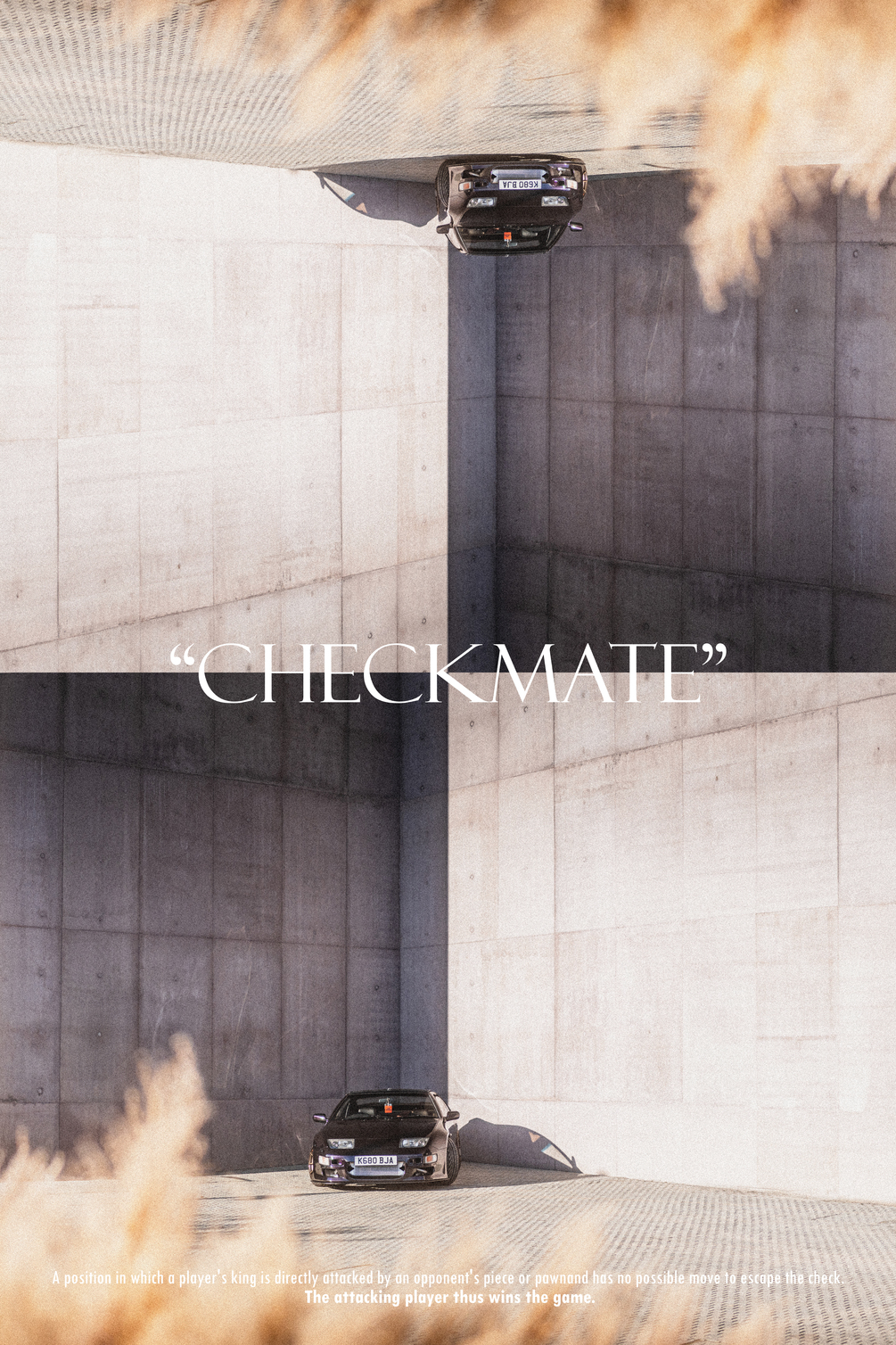 300ZX "Checkmate" Poster