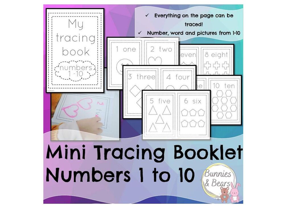 Mini Tracing Booklet