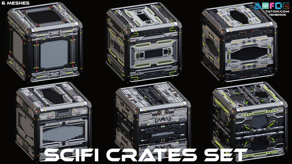 Crates set