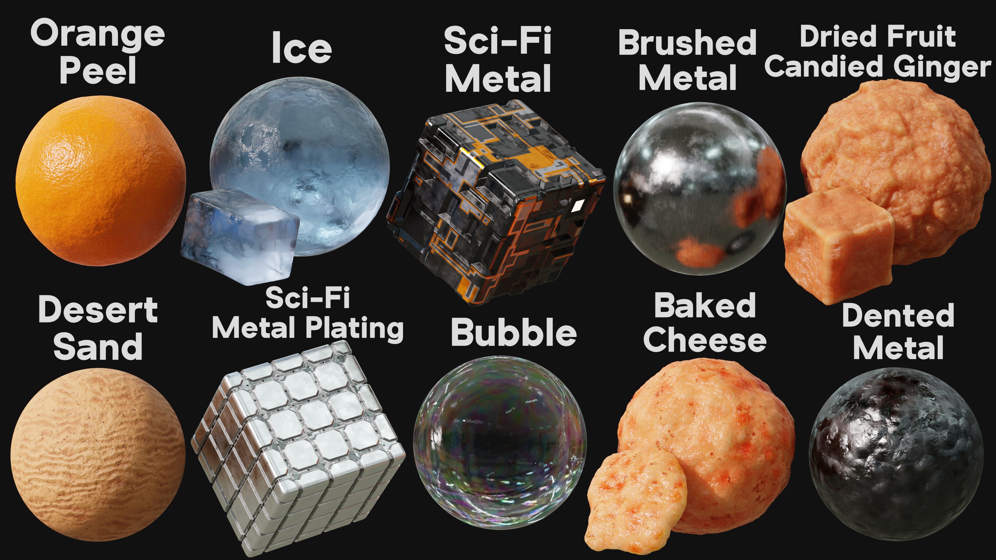 Procedural Sci-Fi Metal Plating (Blender Tutorial) - Ryan King Art