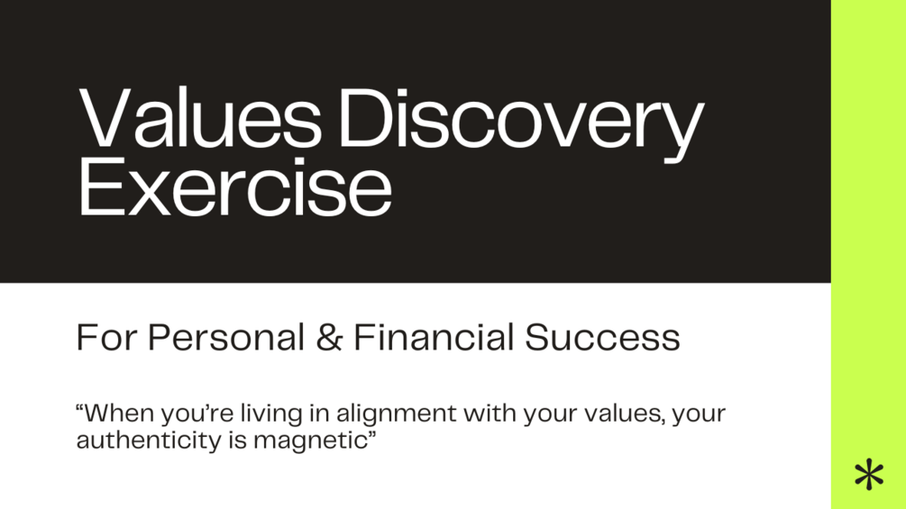 Personal Values Exercise For Leading A Successful Life.