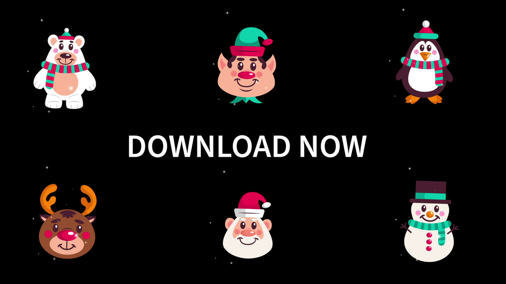 Christmas Characters Animated