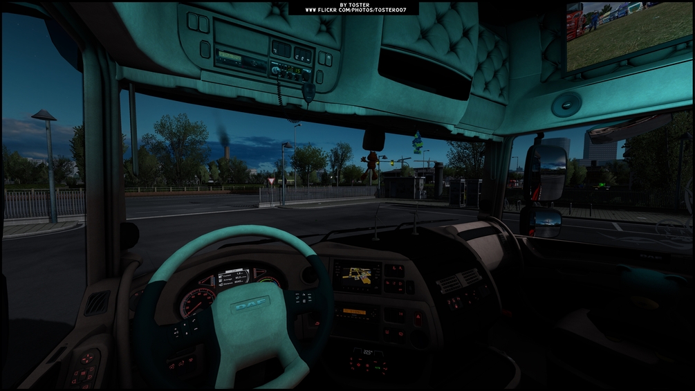 Interior DAF Euro 6 Holland Biege ETS 2 #7