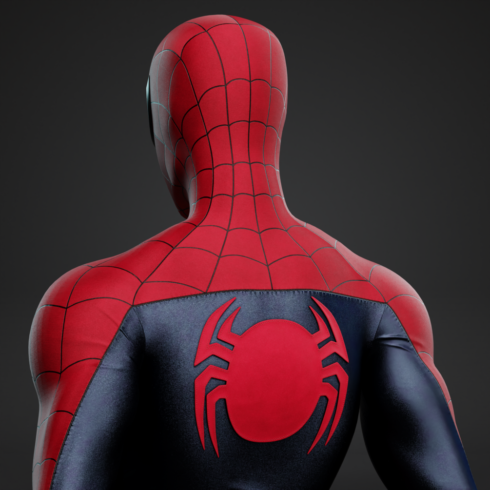 Rivera Classic Spider-Man 3D Model (V2 UPDATE)