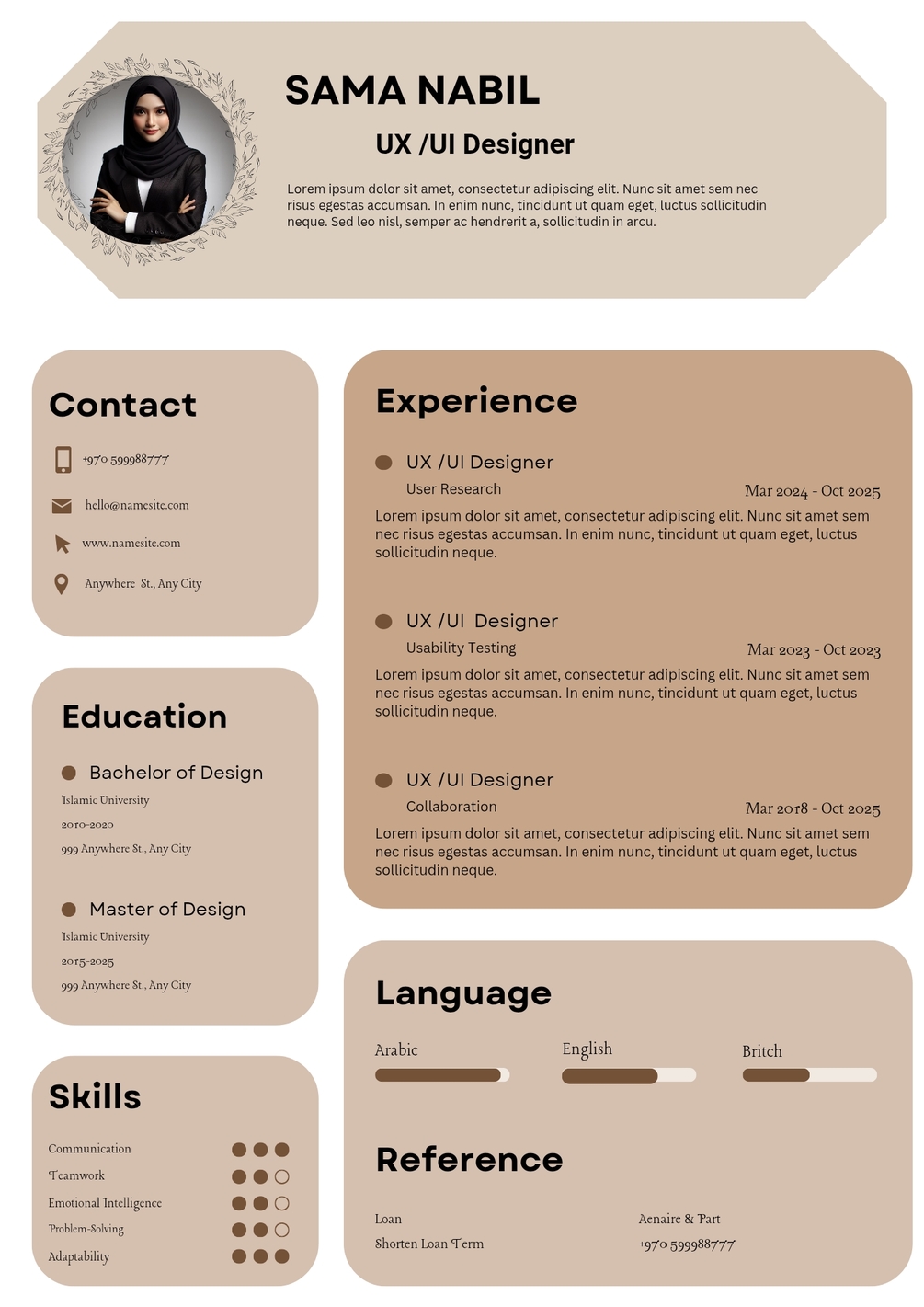 Modern Resume Template