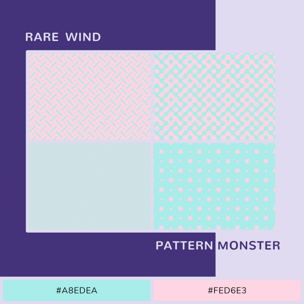 Rare Wind - 4 patterns from Pattern Monster