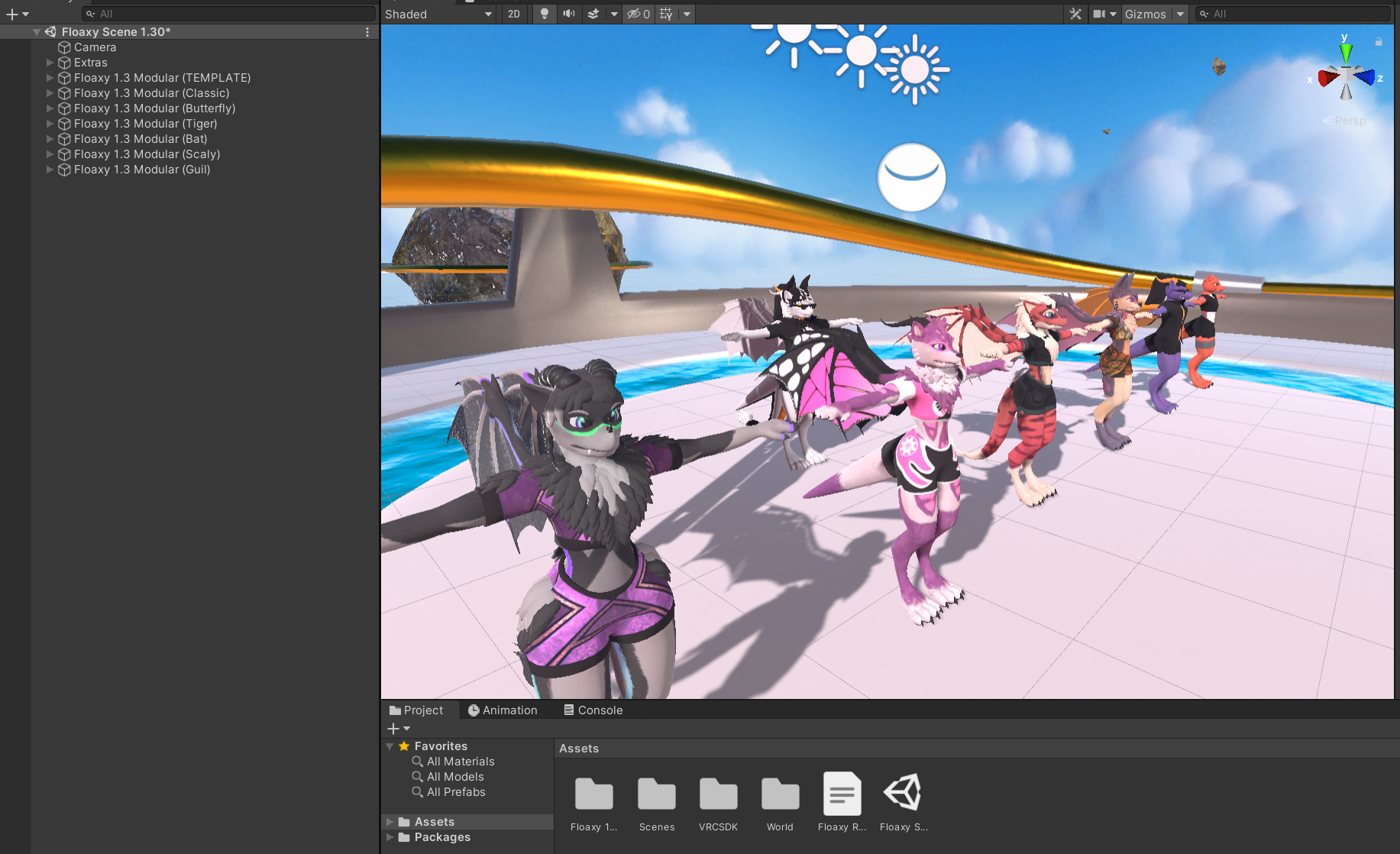 VRchat: Floaxy Deluxe has been released (New Clothes, Hair, Horns ...