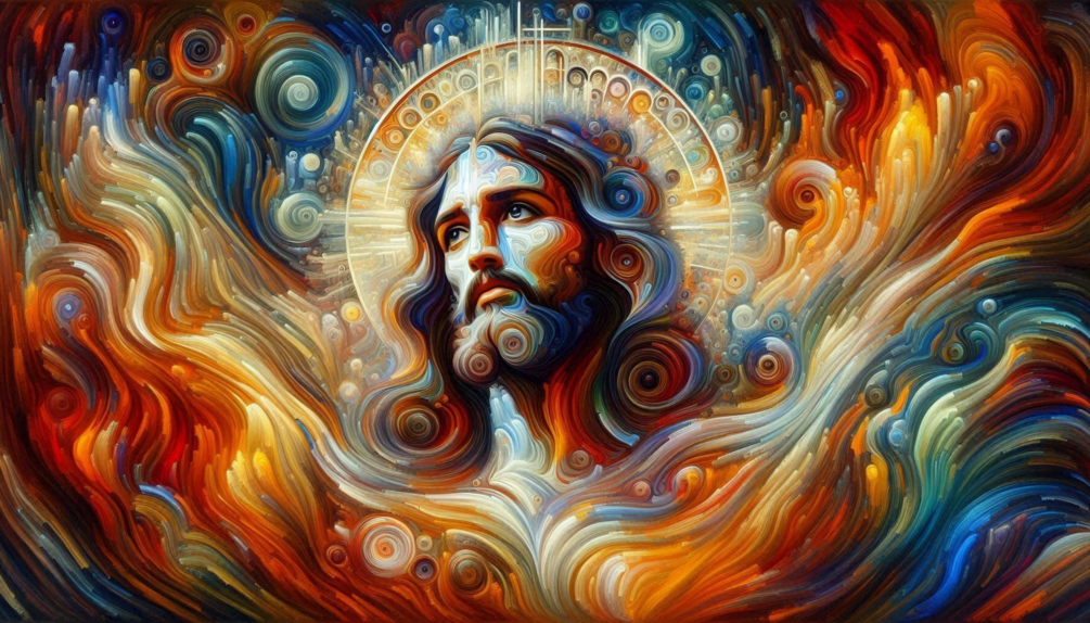 "Explore the Divine: Abstract Expression Images of God 🎨 #SpiritualArt ...