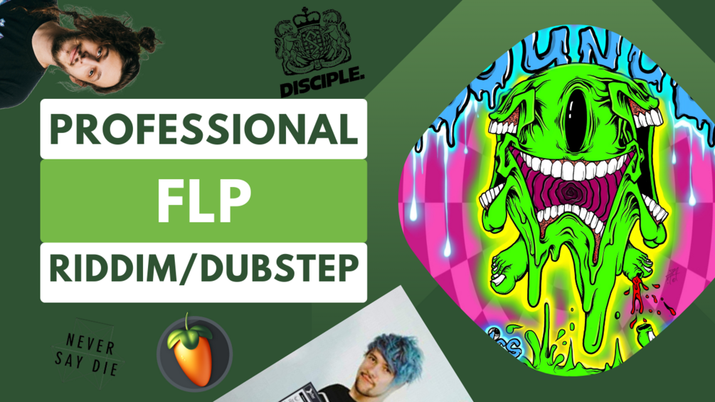 Professional Riddim/Dubstep FLP(Subtronics, Soltan, Marauda Style)