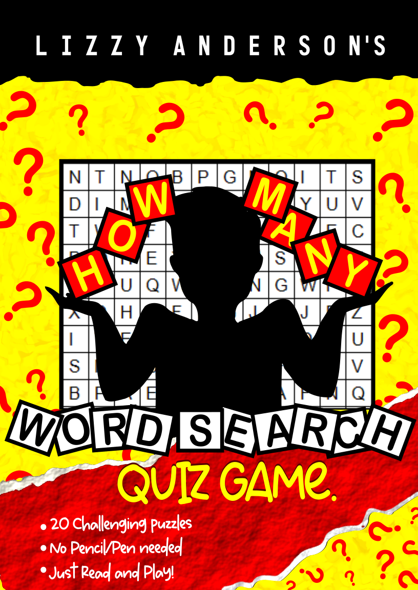 How Many? Word Search Quiz Game e-Book