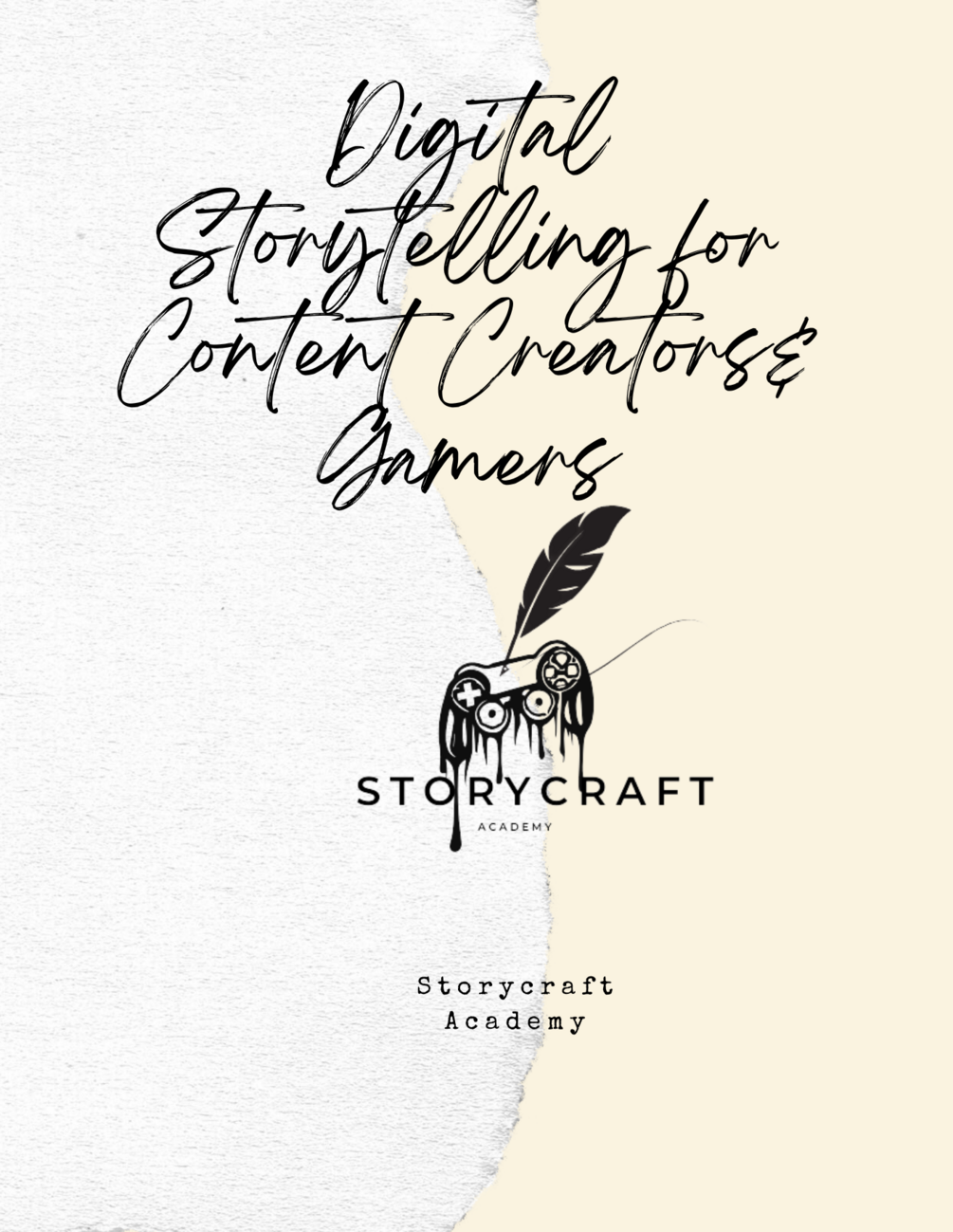 Digital Story Telling Course For Content Creators and Gamers