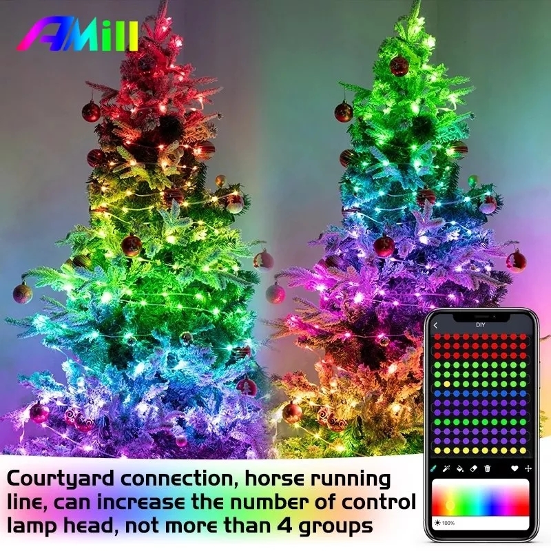 Bluetooth RGB Christmas Lights