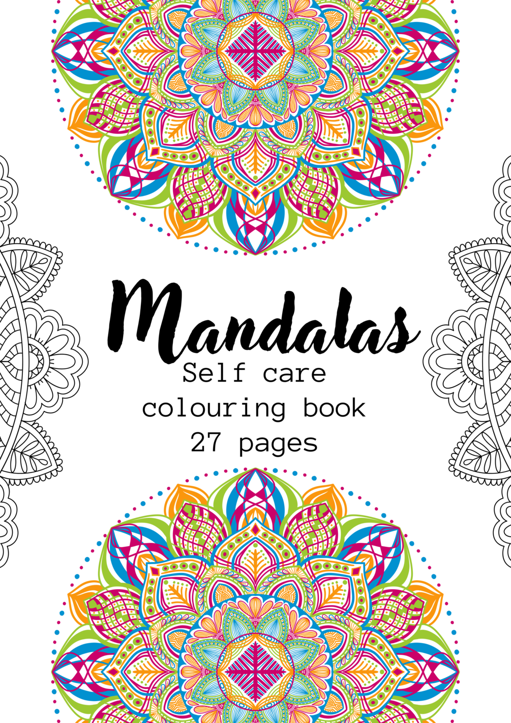 Mandala’s Self Care Colouring Book