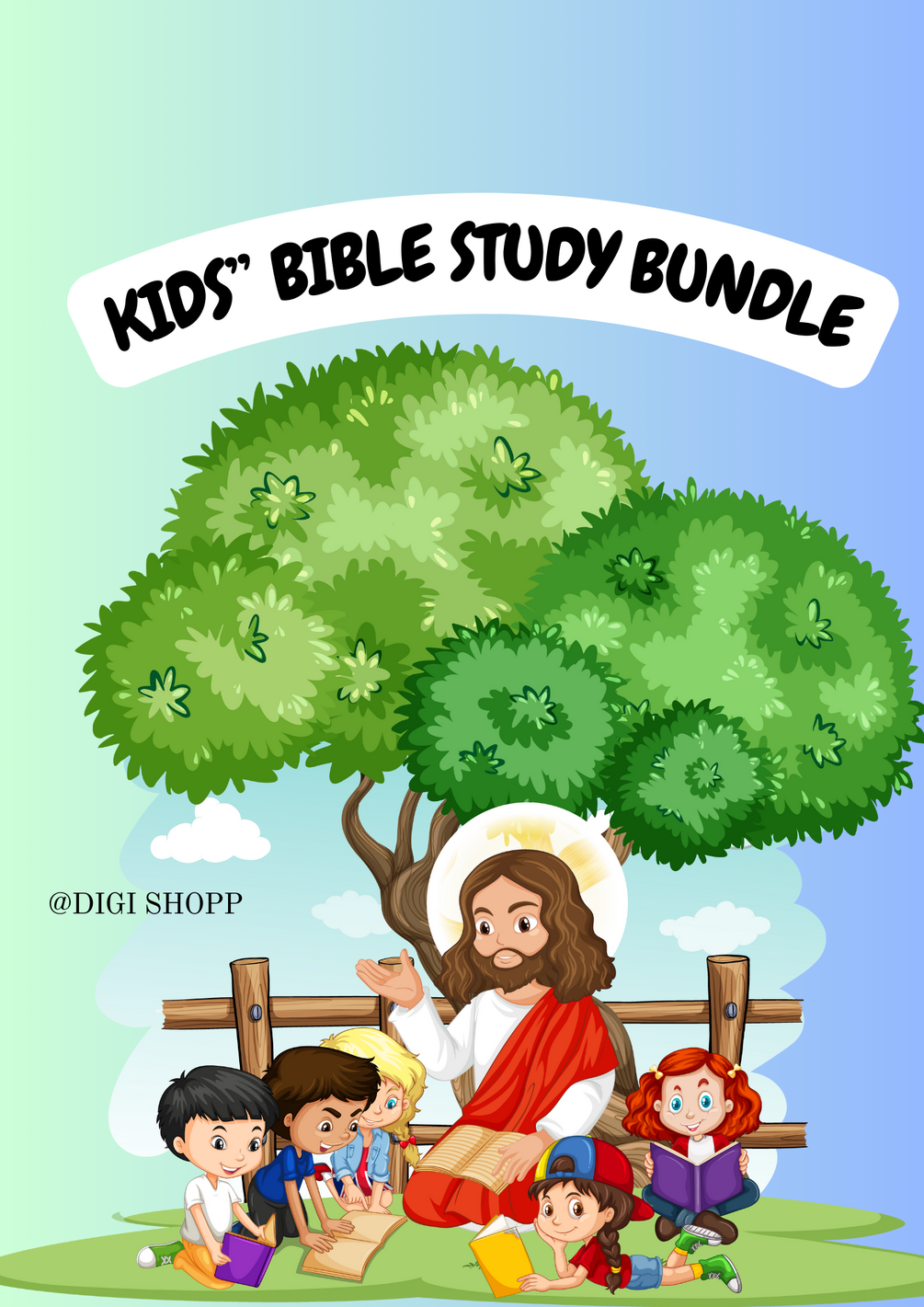 KIDS BIBLE STUDY MATERIALS BUNDLE