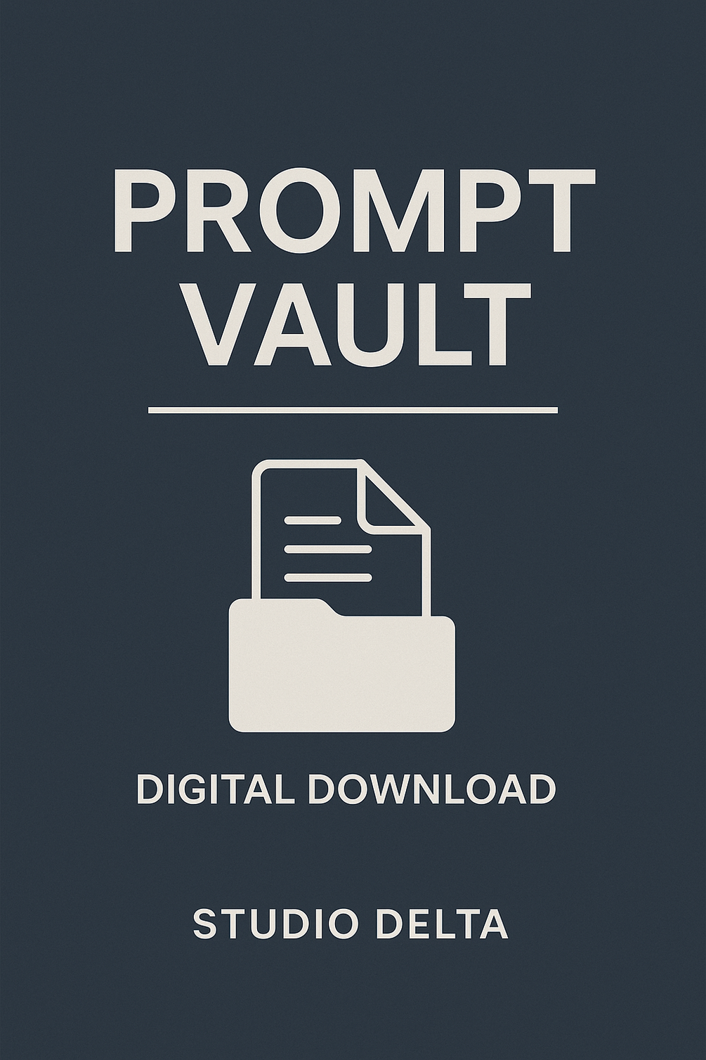 Studio Delta Prompt Vault V1