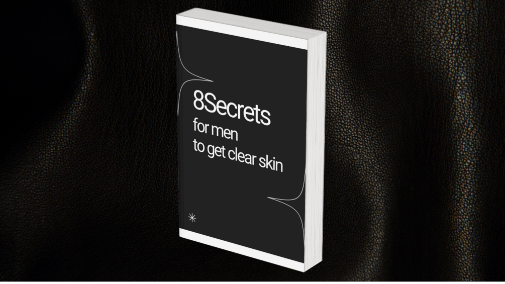 8 secrets for men to get clear skin