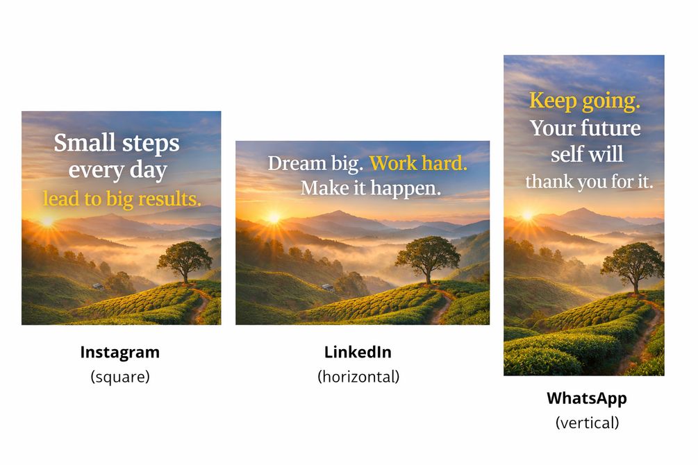 Premium Motivation Image Pack (Editable + Ready-to-Post)