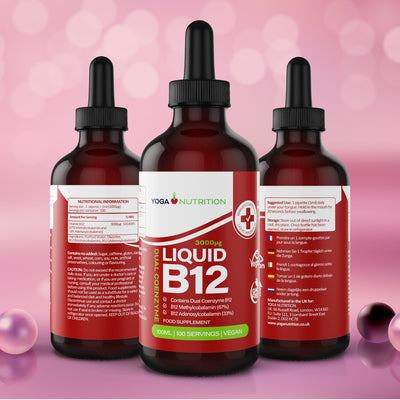 Yoga Nutrition: Ethically Sourced Shilajit, Yoga-Flex, and Liquid B12