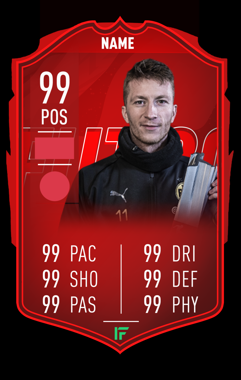 POTM Bundesliga Card Design (PNG)