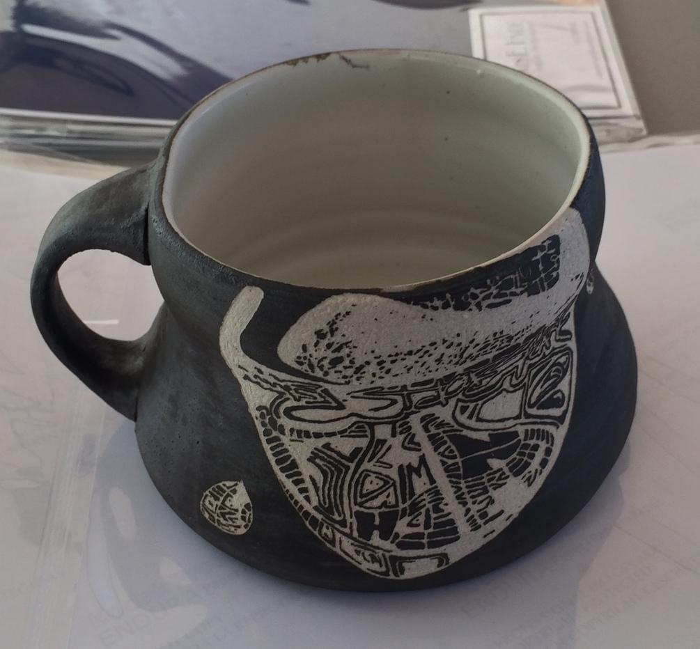 Sgraffito Mug
